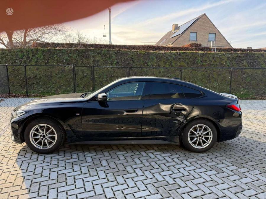 Black BMW 420 Gran Coupe 2022 in Panevezys, with an engine capacity of 2.00 L and mileage of 58 thousand km for 28000 €, photo 8 on AUTOMOTO.COM.LV