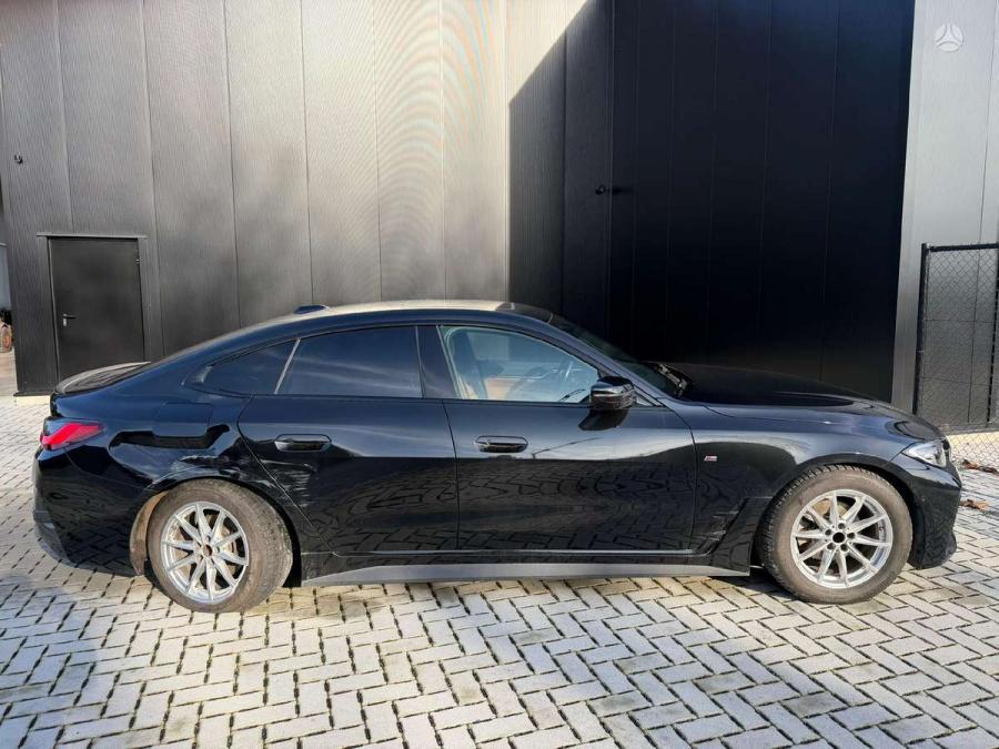 Black BMW 420 Gran Coupe 2022 in Panevezys, with an engine capacity of 2.00 L and mileage of 58 thousand km for 28000 €, photo 12 on AUTOMOTO.COM.LV