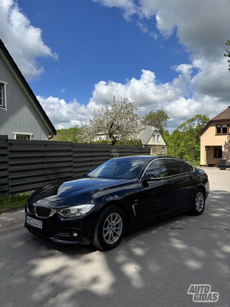 Черный БМВ 420 Gran Coupe 2014 в Плунге, объемом двигателя 2.00 л и пробегом 186 тыс. км за 12400 €, фото 1 на AUTOMOTO.COM.LV