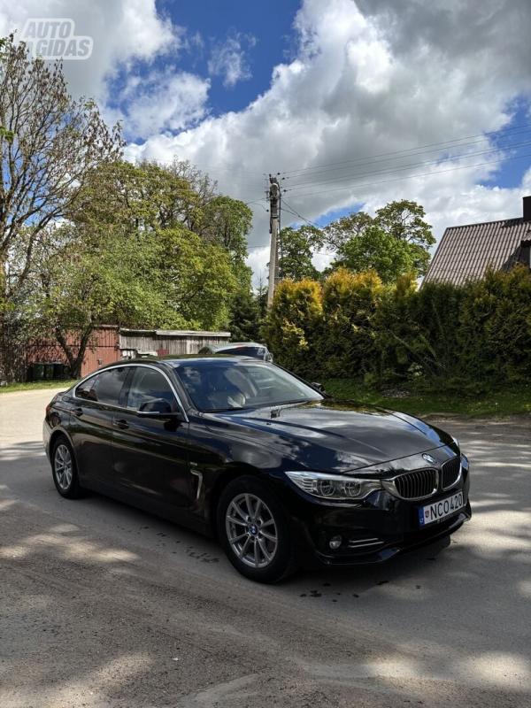 Black BMW 420 Gran Coupe 2014 in Plunge, with an engine capacity of 2.00 L and mileage of 186 thousand km for 12400 €, photo 2 on AUTOMOTO.COM.LV