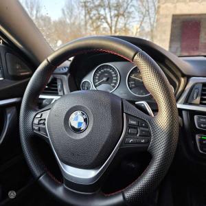 Melns BMW 420 Gran Coupe 2015 Jonava, ar dzinēja tilpumu 2.00 L un nobraukumu 340 tūkst. km par 9700 €, foto  vietnē AUTOMOTO.COM.LV