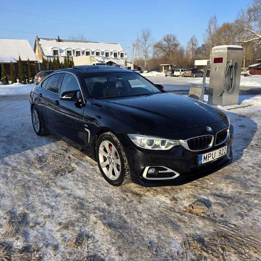 Черный БМВ 420 Gran Coupe 2015 в Ионава, объемом двигателя 2.00 л и пробегом 340 тыс. км за 9700 €, фото 6 на AUTOMOTO.COM.LV