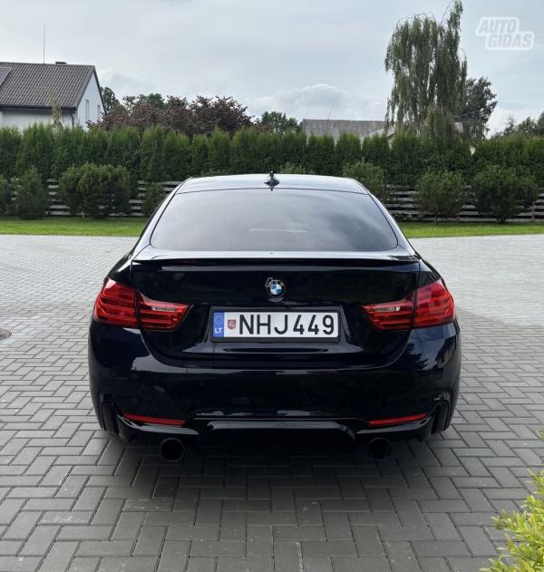 Melns BMW 420 Gran Coupe 2015 Plungė, ar dzinēja tilpumu 2.00 L un nobraukumu 345 tūkst. km par 15200 €, foto 6 vietnē AUTOMOTO.COM.LV