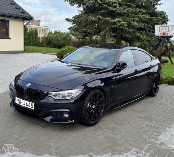 Melns BMW 420 Gran Coupe 2015 Plungė, ar dzinēja tilpumu 2.00 L un nobraukumu 345 tūkst. km par 15200 €, foto 1 vietnē AUTOMOTO.COM.LV