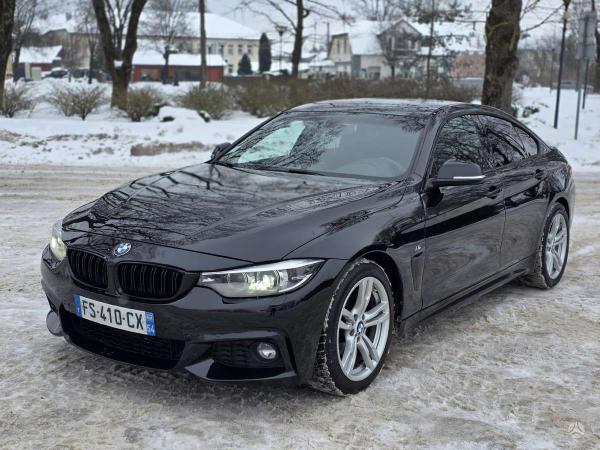 Black BMW 420 Gran Coupe 2017 in Taurage, with an engine capacity of 2.00 L and mileage of 177 thousand km for 15500 €, photo 6 on AUTOMOTO.COM.LV