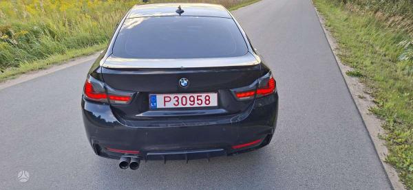 Melns BMW 420 Gran Coupe 2017 Viļņa, ar dzinēja tilpumu 2.00 L un nobraukumu 289 tūkst. km par 8400 €, foto 6 vietnē AUTOMOTO.COM.LV