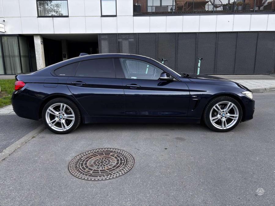Zils BMW 420 Gran Coupe 2014 Viļņa, ar dzinēja tilpumu 2.00 L un nobraukumu 259 tūkst. km par 10600 €, foto 3 vietnē AUTOMOTO.COM.LV