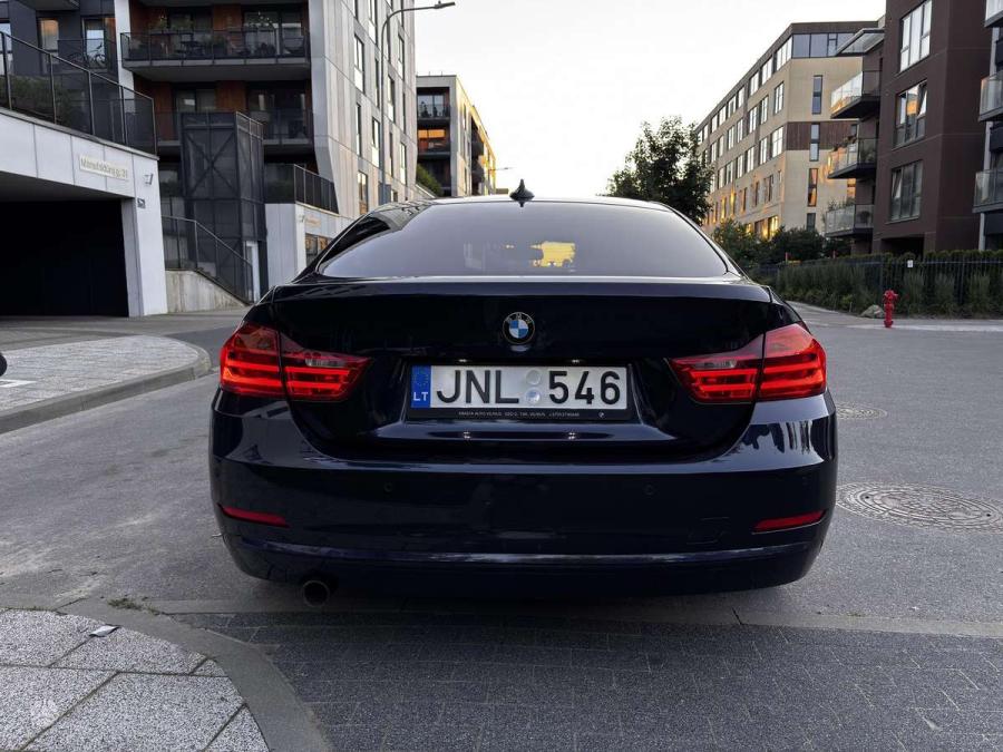 Zils BMW 420 Gran Coupe 2014 Viļņa, ar dzinēja tilpumu 2.00 L un nobraukumu 259 tūkst. km par 10600 €, foto 5 vietnē AUTOMOTO.COM.LV
