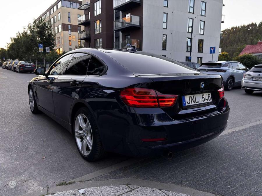 Zils BMW 420 Gran Coupe 2014 Viļņa, ar dzinēja tilpumu 2.00 L un nobraukumu 259 tūkst. km par 10600 €, foto 6 vietnē AUTOMOTO.COM.LV