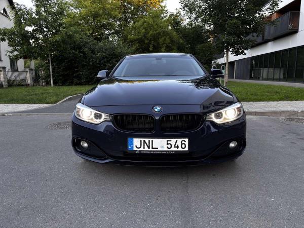 Blue BMW 420 Gran Coupe 2014 in Vilnius, with an engine capacity of 2.00 L and mileage of 259 thousand km for 10600 €, photo 8 on AUTOMOTO.COM.LV