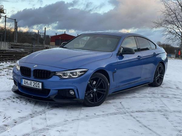 Zils BMW 420 Gran Coupe 2016 Viļņa, ar dzinēja tilpumu 2.00 L un nobraukumu 193 tūkst. km par 15900 €, foto 2 vietnē AUTOMOTO.COM.LV