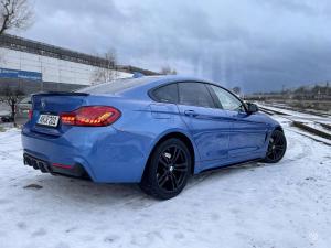 Blue BMW 420 Gran Coupe 2016 in Vilnius, with an engine capacity of 2.00 L and mileage of 193 thousand km for 15900 €, photo 4 on AUTOMOTO.COM.LV