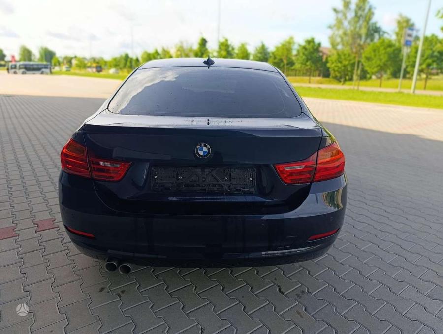 Синий БМВ 420 Gran Coupe 2016 в Шяуляй, объемом двигателя 2.00 л и пробегом 304 тыс. км за 10000 €, фото 7 на AUTOMOTO.COM.LV