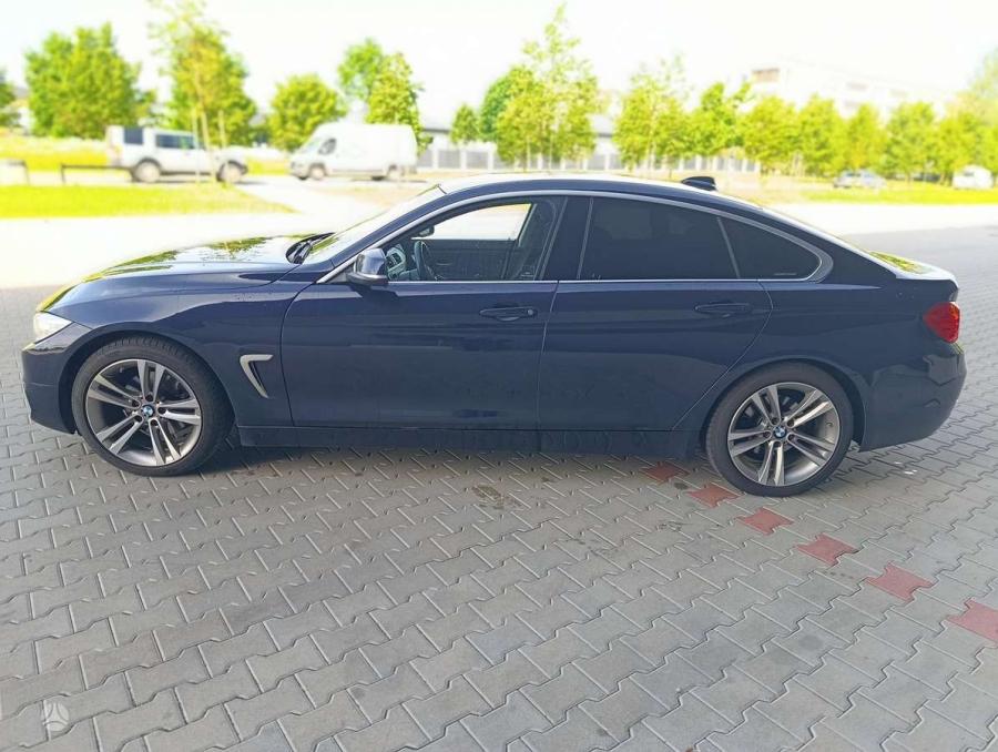 Синий БМВ 420 Gran Coupe 2016 в Шяуляй, объемом двигателя 2.00 л и пробегом 304 тыс. км за 10000 €, фото 9 на AUTOMOTO.COM.LV