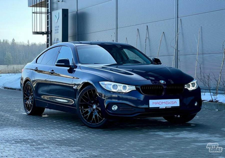 Zils BMW 420 Gran Coupe 2017 Viļņa, ar dzinēja tilpumu 2.00 L un nobraukumu 269 tūkst. km par 12990 €, foto 1 vietnē AUTOMOTO.COM.LV