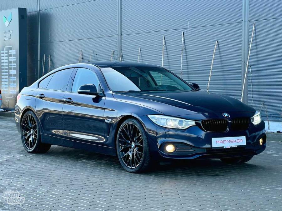 Zils BMW 420 Gran Coupe 2017 Viļņa, ar dzinēja tilpumu 2.00 L un nobraukumu 269 tūkst. km par 12990 €, foto 7 vietnē AUTOMOTO.COM.LV
