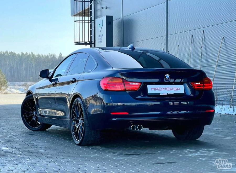 Zils BMW 420 Gran Coupe 2017 Viļņa, ar dzinēja tilpumu 2.00 L un nobraukumu 269 tūkst. km par 12990 €, foto 14 vietnē AUTOMOTO.COM.LV