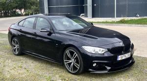 Blue BMW 420 Gran Coupe 2014 in Vilnius, with an engine capacity of 2.00 L and mileage of 309 thousand km for 10650 €, photo 4 on AUTOMOTO.COM.LV