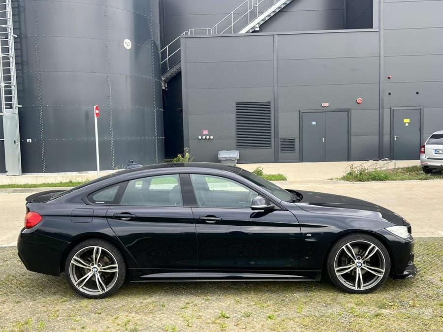 Blue BMW 420 Gran Coupe 2014 in Vilnius, with an engine capacity of 2.00 L and mileage of 309 thousand km for 10650 €, photo 6 on AUTOMOTO.COM.LV