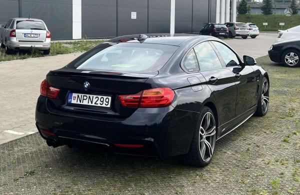 Zils BMW 420 Gran Coupe 2014 Viļņa, ar dzinēja tilpumu 2.00 L un nobraukumu 309 tūkst. km par 10650 €, foto 6 vietnē AUTOMOTO.COM.LV