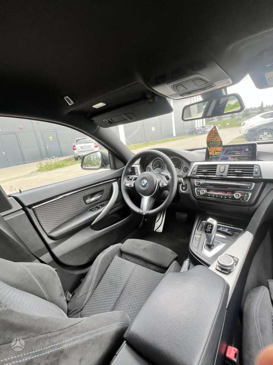 Blue BMW 420 Gran Coupe 2014 in Vilnius, with an engine capacity of 2.00 L and mileage of 309 thousand km for 10650 €, photo 14 on AUTOMOTO.COM.LV