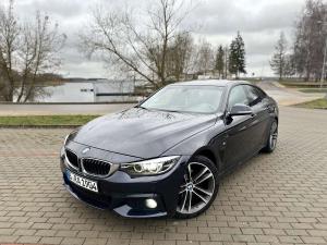 Blue BMW 420 Gran Coupe 2019 in Elektrenai, with an engine capacity of 2.00 L and mileage of 265 thousand km for 16700 €, photo  on AUTOMOTO.COM.LV