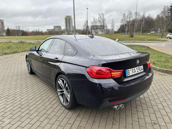 Синий БМВ 420 Gran Coupe 2019 в Электренай, объемом двигателя 2.00 л и пробегом 265 тыс. км за 16700 €, фото 5 на AUTOMOTO.COM.LV