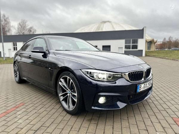 Blue BMW 420 Gran Coupe 2019 in Elektrenai, with an engine capacity of 2.00 L and mileage of 265 thousand km for 16700 €, photo 9 on AUTOMOTO.COM.LV