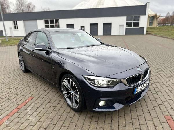 Blue BMW 420 Gran Coupe 2019 in Elektrenai, with an engine capacity of 2.00 L and mileage of 265 thousand km for 16700 €, photo 10 on AUTOMOTO.COM.LV