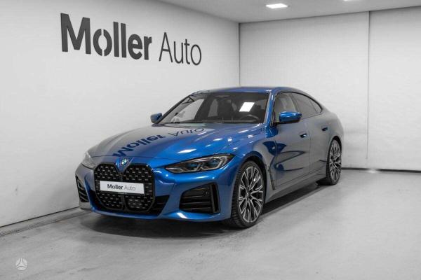 Zils BMW 420 Gran Coupe 2023 Viļņa, ar dzinēja tilpumu 2.00 L un nobraukumu 116 tūkst. km par 36900 €, foto 1 vietnē AUTOMOTO.COM.LV