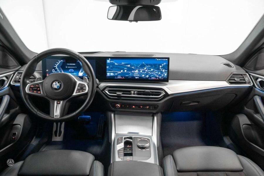 Blue BMW 420 Gran Coupe 2023 in Vilnius, with an engine capacity of 2.00 L and mileage of 116 thousand km for 36900 €, photo 11 on AUTOMOTO.COM.LV