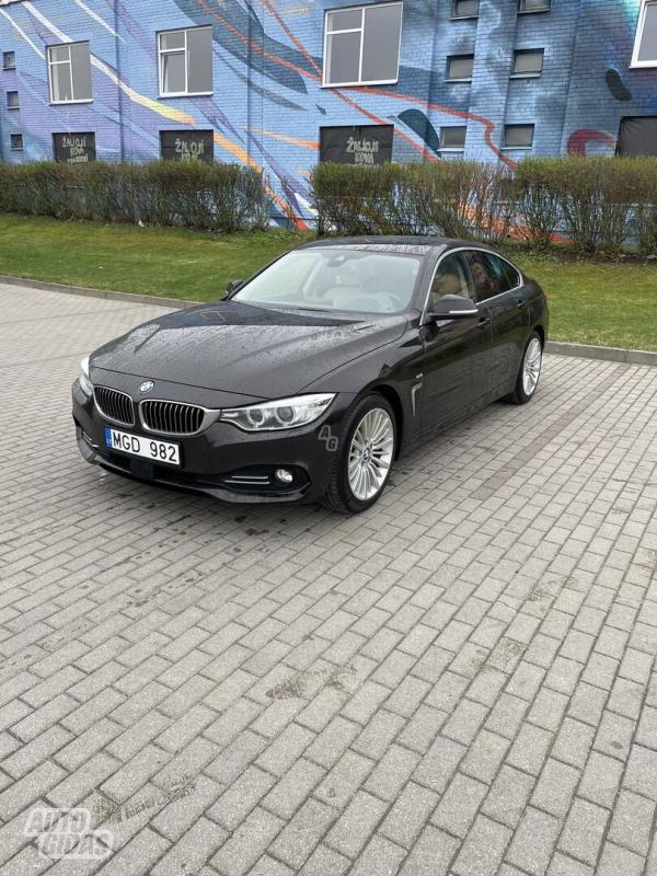 Brūns BMW 420 Gran Coupe 2015 Kaišiadorys, ar dzinēja tilpumu 2.00 L un nobraukumu 226 tūkst. km par 11600 €, foto 1 vietnē AUTOMOTO.COM.LV