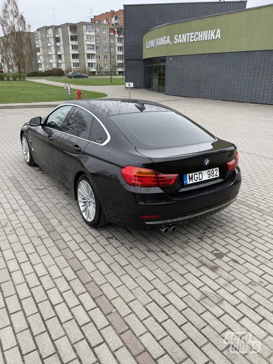 Коричневый БМВ 420 Gran Coupe 2015 в Кайшядорис, объемом двигателя 2.00 л и пробегом 226 тыс. км за 11600 €, фото 4 на AUTOMOTO.COM.LV