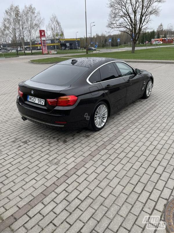 Brūns BMW 420 Gran Coupe 2015 Kaišiadorys, ar dzinēja tilpumu 2.00 L un nobraukumu 226 tūkst. km par 11600 €, foto 4 vietnē AUTOMOTO.COM.LV