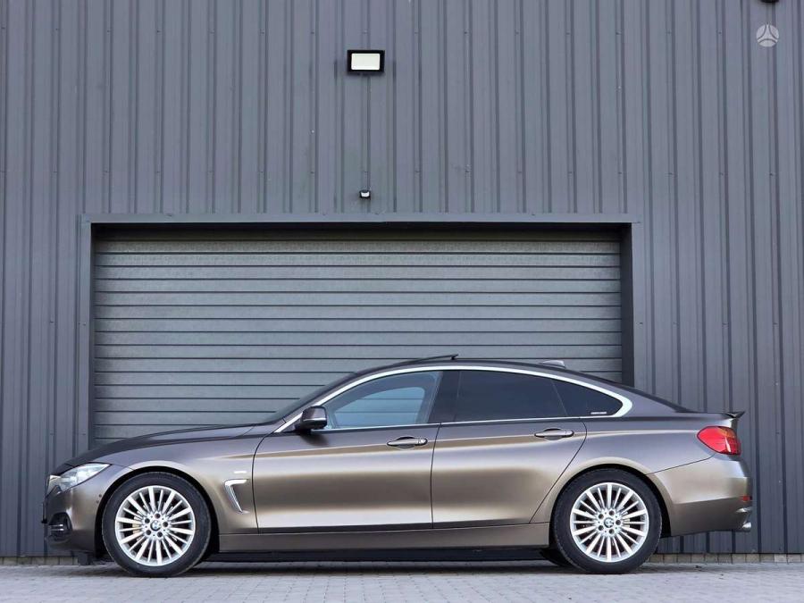 Brūns BMW 420 Gran Coupe 2015 Kauņa, ar dzinēja tilpumu 2.00 L un nobraukumu 280 tūkst. km par 13250 €, foto 3 vietnē AUTOMOTO.COM.LV