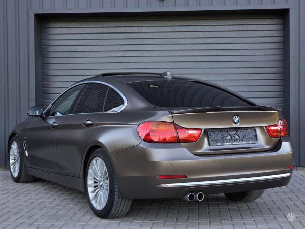 Brūns BMW 420 Gran Coupe 2015 Kauņa, ar dzinēja tilpumu 2.00 L un nobraukumu 280 tūkst. km par 12350 €, foto 3 vietnē AUTOMOTO.COM.LV