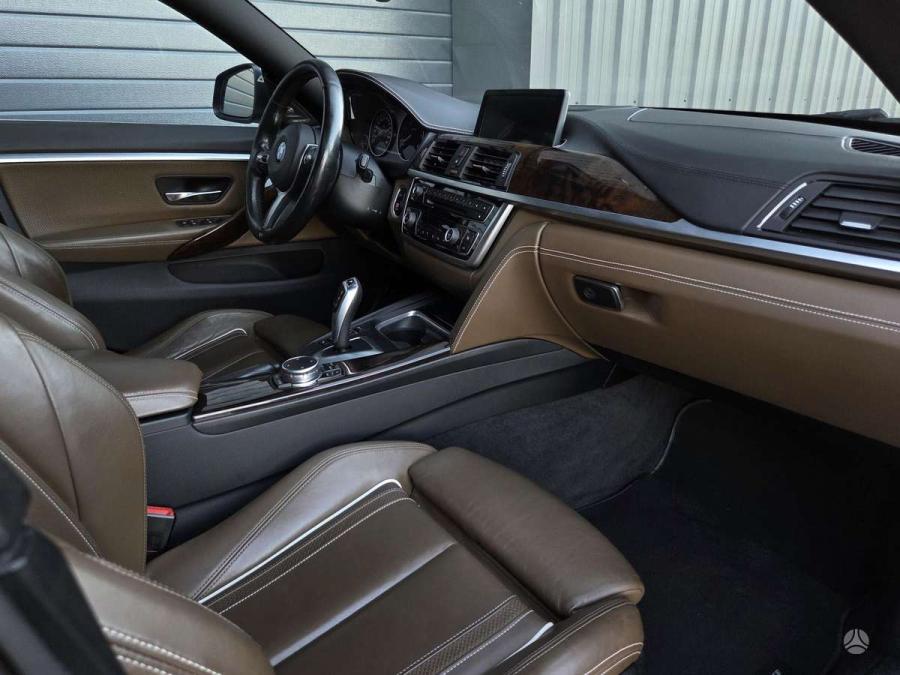 Brūns BMW 420 Gran Coupe 2015 Kauņa, ar dzinēja tilpumu 2.00 L un nobraukumu 280 tūkst. km par 12350 €, foto 16 vietnē AUTOMOTO.COM.LV