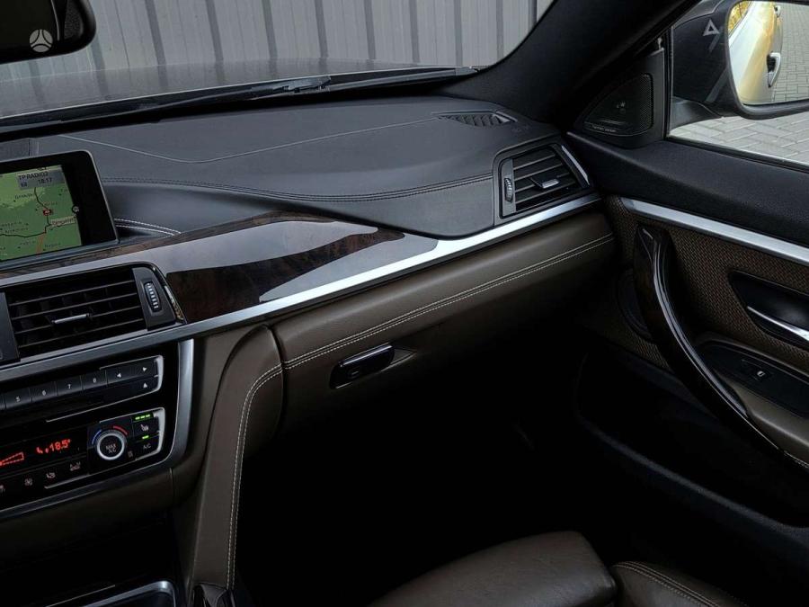 Brūns BMW 420 Gran Coupe 2015 Kauņa, ar dzinēja tilpumu 2.00 L un nobraukumu 280 tūkst. km par 12350 €, foto 17 vietnē AUTOMOTO.COM.LV