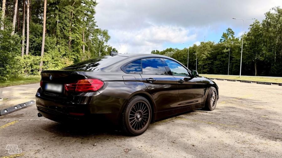 Brūns BMW 420 Gran Coupe 2015 Klaipėda, ar dzinēja tilpumu 2.00 L un nobraukumu 313 tūkst. km par 10500 €, foto 4 vietnē AUTOMOTO.COM.LV