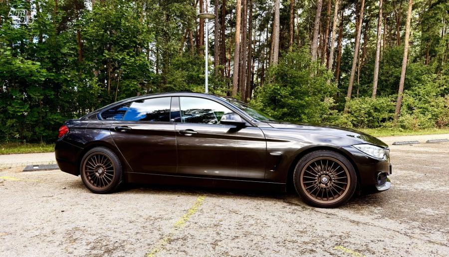 Brūns BMW 420 Gran Coupe 2015 Klaipėda, ar dzinēja tilpumu 2.00 L un nobraukumu 313 tūkst. km par 10500 €, foto 8 vietnē AUTOMOTO.COM.LV