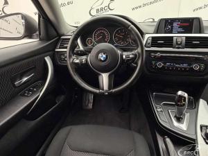 Brown BMW 420 Gran Coupe 2016 in Vilnius, with an engine capacity of 2.00 L and mileage of 131 thousand km for 15900 €, photo 14 on AUTOMOTO.COM.LV