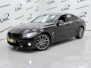 Brūns BMW 420 Gran Coupe 2016 Viļņa, ar dzinēja tilpumu 2.00 L un nobraukumu 131 tūkst. km par 14500 €, foto  vietnē AUTOMOTO.COM.LV