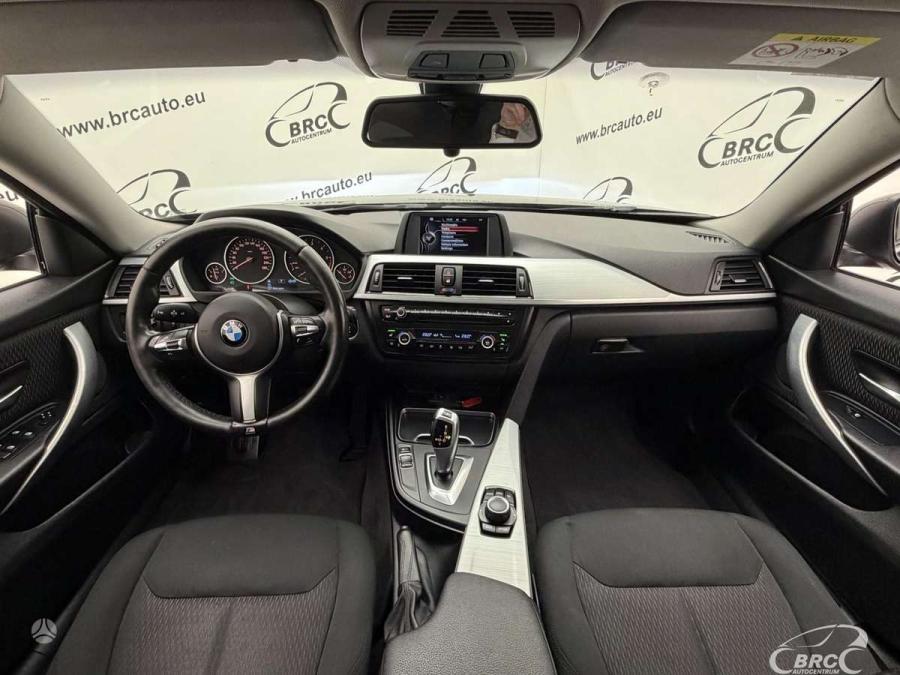 Brown BMW 420 Gran Coupe 2016 in Vilnius, with an engine capacity of 2.00 L and mileage of 131 thousand km for 14500 €, photo 5 on AUTOMOTO.COM.LV