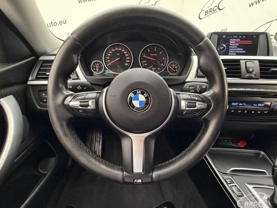 Brown BMW 420 Gran Coupe 2016 in Vilnius, with an engine capacity of 2.00 L and mileage of 131 thousand km for 14500 €, photo 28 on AUTOMOTO.COM.LV