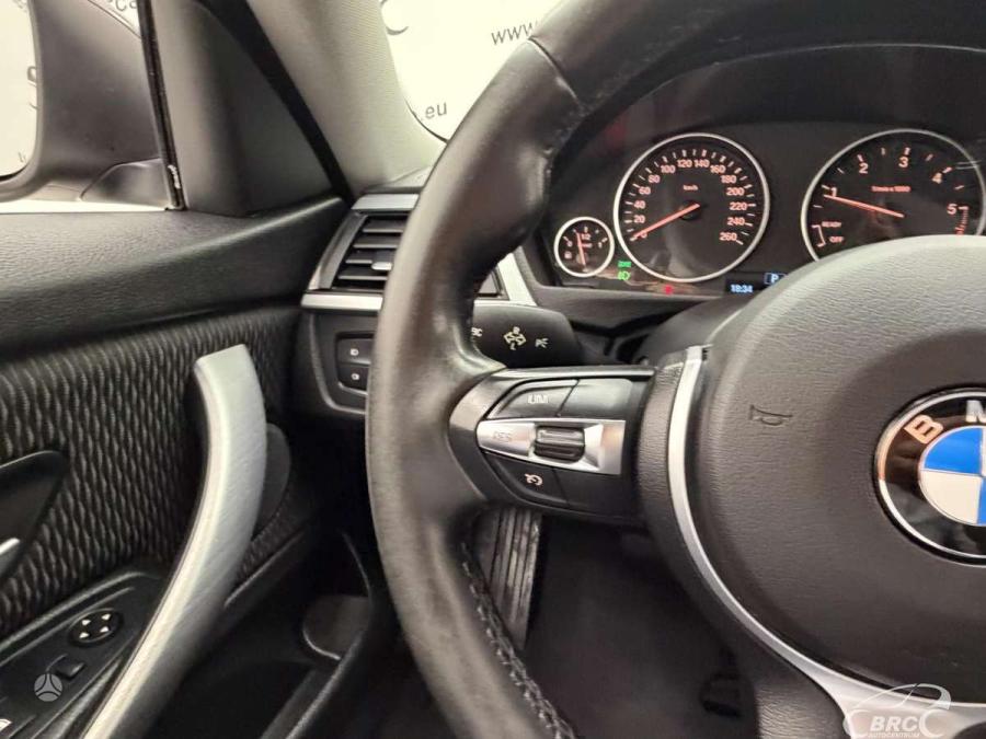 Brown BMW 420 Gran Coupe 2016 in Vilnius, with an engine capacity of 2.00 L and mileage of 131 thousand km for 14500 €, photo 30 on AUTOMOTO.COM.LV
