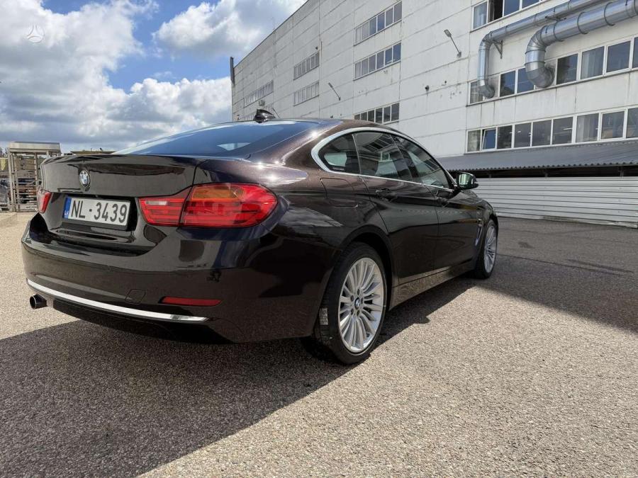 Коричневый БМВ 420 Gran Coupe 2015 в Вильнюс, объемом двигателя 2.00 л и пробегом 145 тыс. км за 14800 €, фото 6 на AUTOMOTO.COM.LV