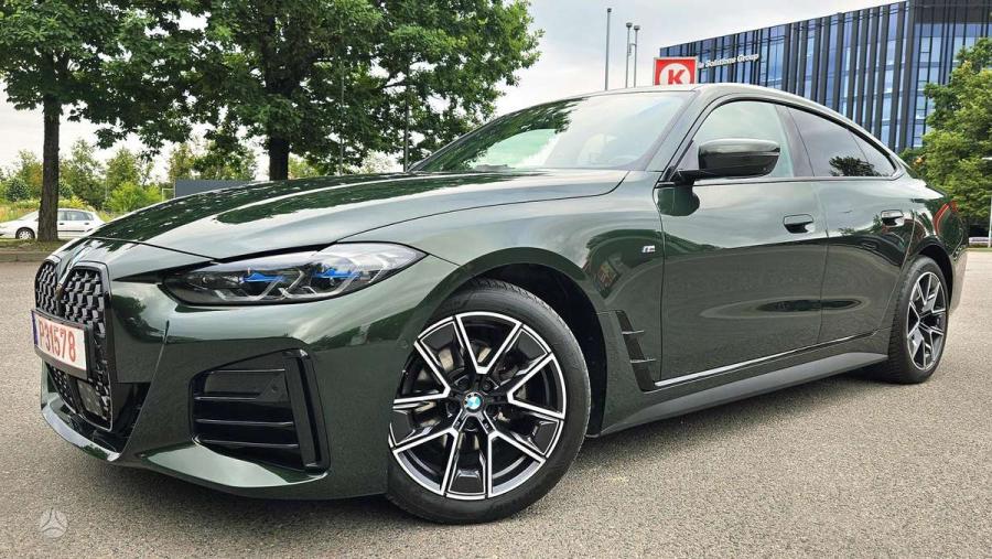 Зеленый БМВ 420 Gran Coupe 2023 в Вильнюс, объемом двигателя 2.00 л и пробегом 46 тыс. км за 36905 €, фото 3 на AUTOMOTO.COM.LV