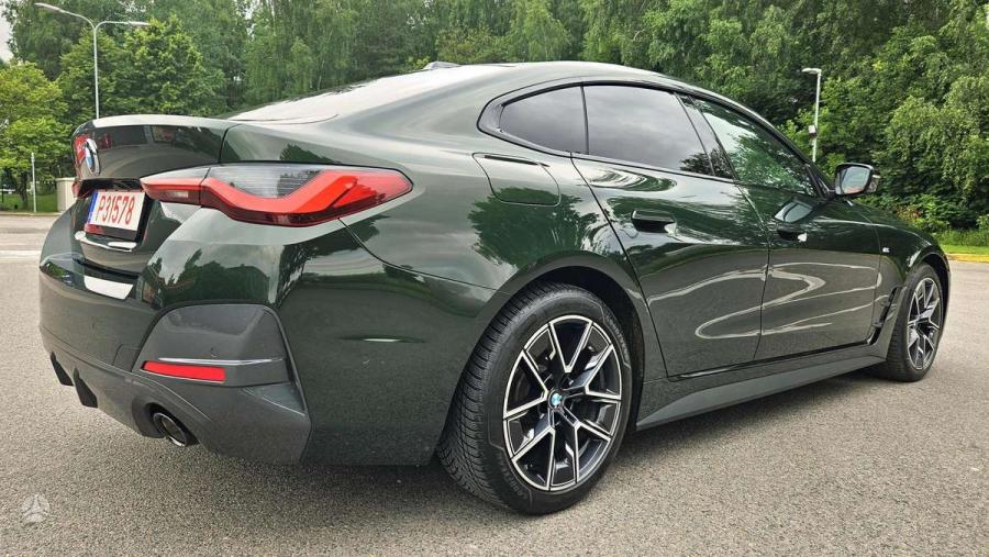 Зеленый БМВ 420 Gran Coupe 2023 в Вильнюс, объемом двигателя 2.00 л и пробегом 46 тыс. км за 36905 €, фото 7 на AUTOMOTO.COM.LV
