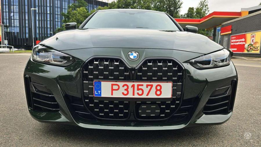 Зеленый БМВ 420 Gran Coupe 2023 в Вильнюс, объемом двигателя 2.00 л и пробегом 46 тыс. км за 36905 €, фото 11 на AUTOMOTO.COM.LV
