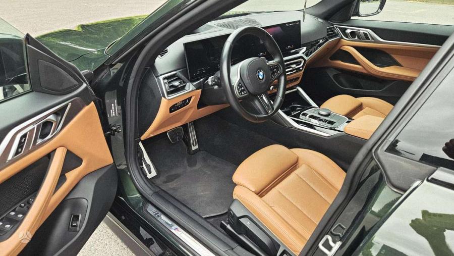 Зеленый БМВ 420 Gran Coupe 2023 в Вильнюс, объемом двигателя 2.00 л и пробегом 46 тыс. км за 36905 €, фото 12 на AUTOMOTO.COM.LV